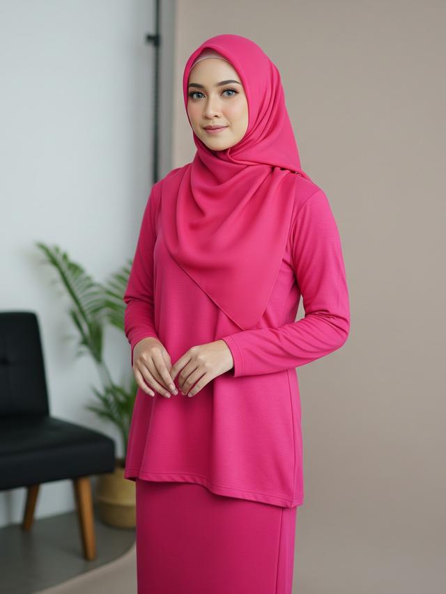 Baju Pink Fanta Cocok dengan Jilbab Warna Apa? Ini 7 Padu Padan yang Serasi