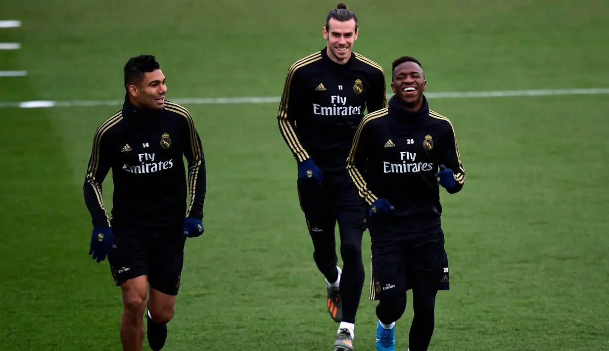 FOTO: Intip Pemain Real Madrid Latihan Jelang El Clasico - Foto ...