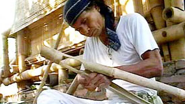 Alat Musik Eksperimental dari Sisa Bambu - News Liputan6.com