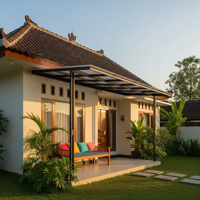 9 Teras Model Rumah Sederhana tapi Indah, Inspirasi Desain Minimalis di ...