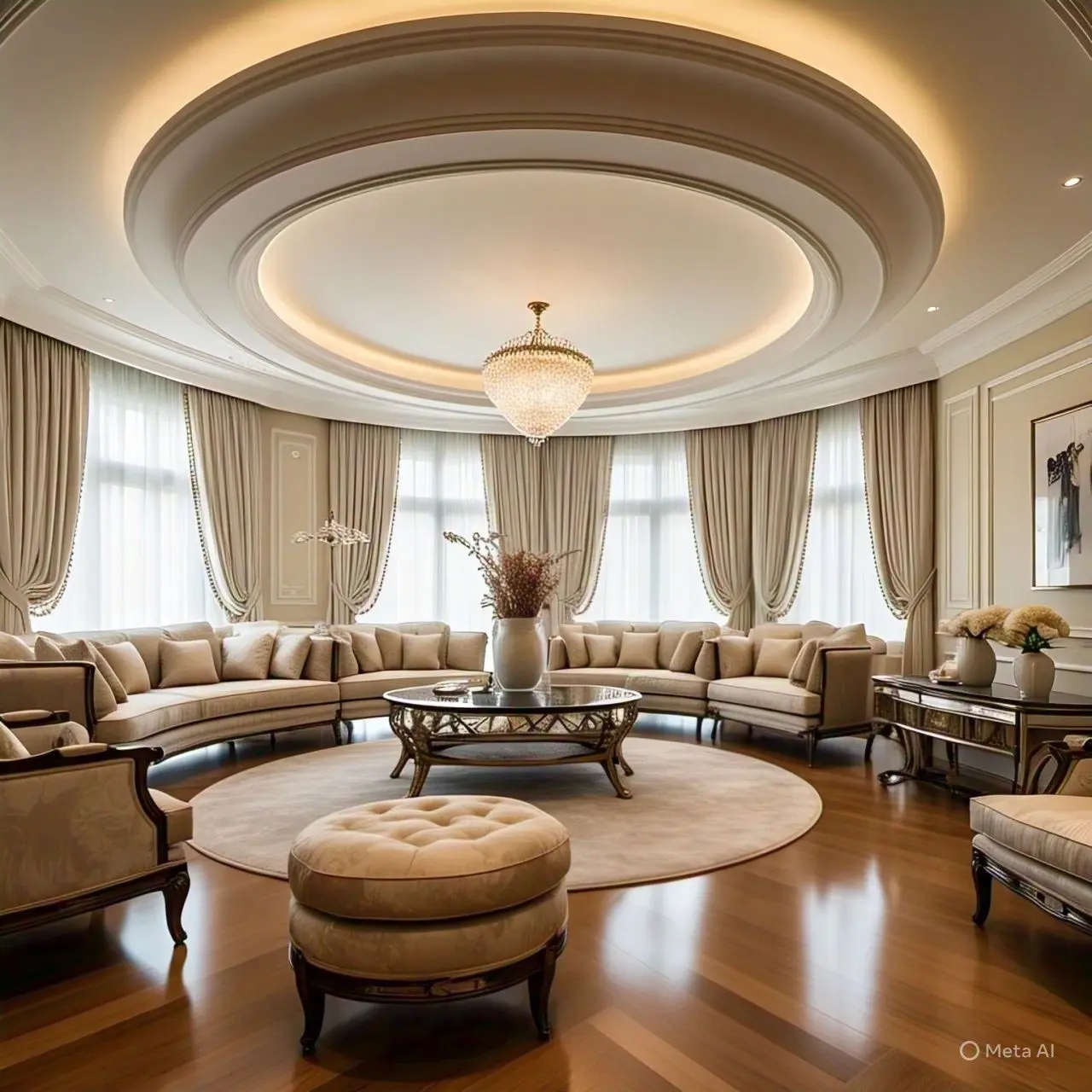 10 Model Plafon Gypsum Ruang Tamu Terbaru 2025 yang Bikin Betah dan Menawan - Hot Liputan6.com