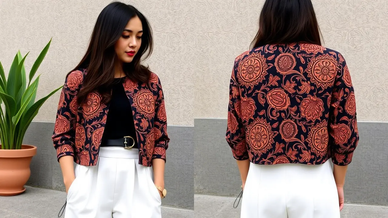 9 Model Outer Batik Kekinian yang Tren Tahun 2025, Tetap Modis dan ...