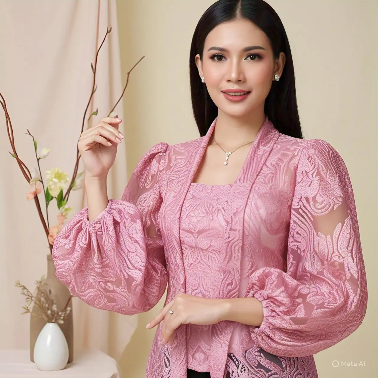 10 Model Kebaya Brokat Modern Terbaru 2025, Anggun dan Stylish di Tiap ...
