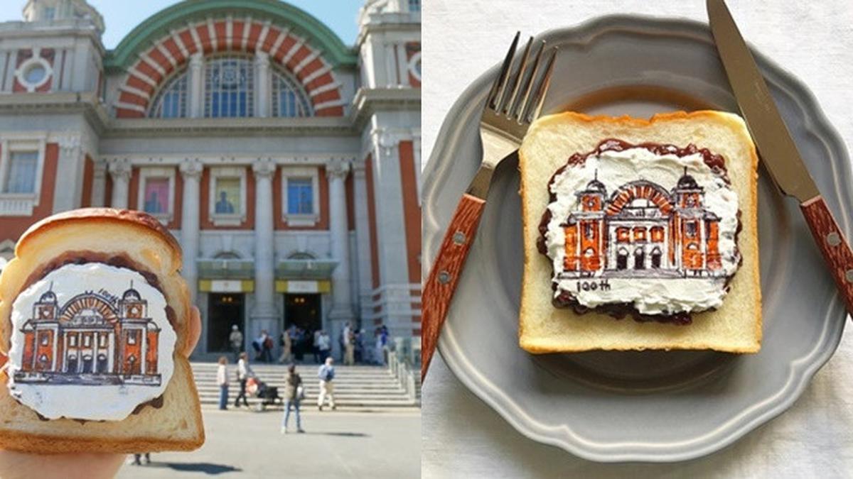 Bermodalkan Roti Tawar, Wanita Ini Buat 7 Lukisan dengan Detail ...