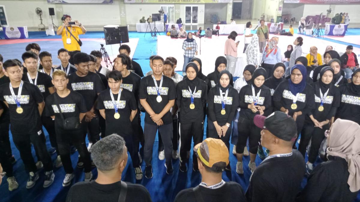 Tim Jawa Barat Tampil Sebagai Juara Umum Kejuaraan Nasional Taekwondo 2022