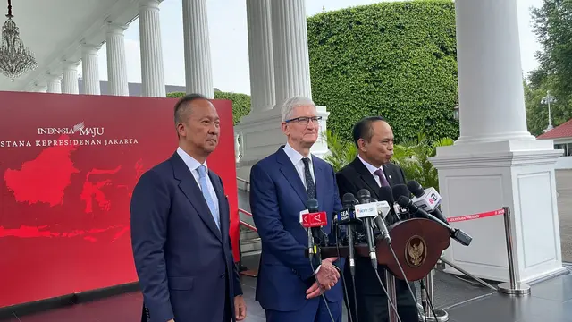 Bertemu Jokowi, CEO Apple Tim Cook Siap Bangun Pabrik di Indonesia - Bisnis Liputan6.com