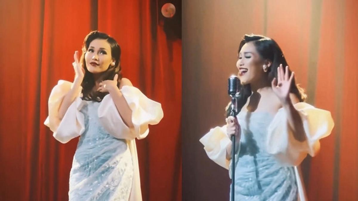 7 Potret Ayu Ting Ting Tampil Memesona Bergaya Bak Noni Belanda, Banjir Pujian