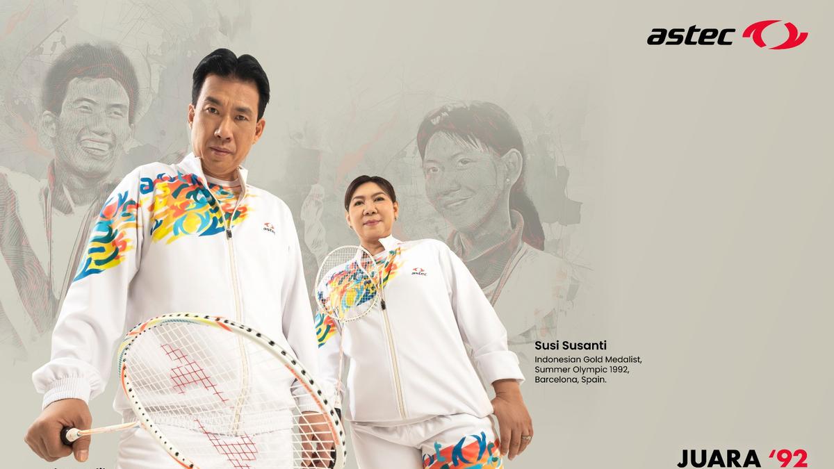 Koleksi 'Juara '92' dari ASTEC Rayakan Kejayaan Alan Budikusuma dan ...