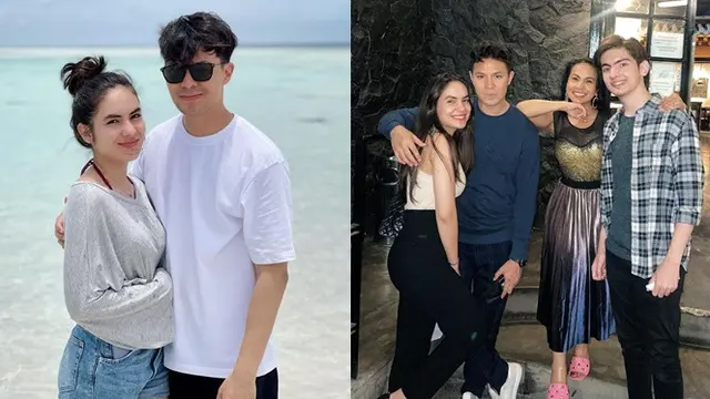 6 Potret Kedekatan Fero Walandouw dan Ibunda Steffi Zamora, Sudah Akrab - Hot Liputan6.com