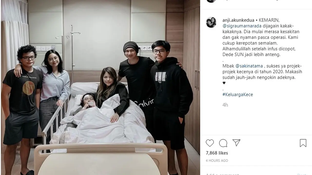 Anak Anji Sudah Boleh Pulang Sehari Usai Operasi - ShowBiz Liputan6.com