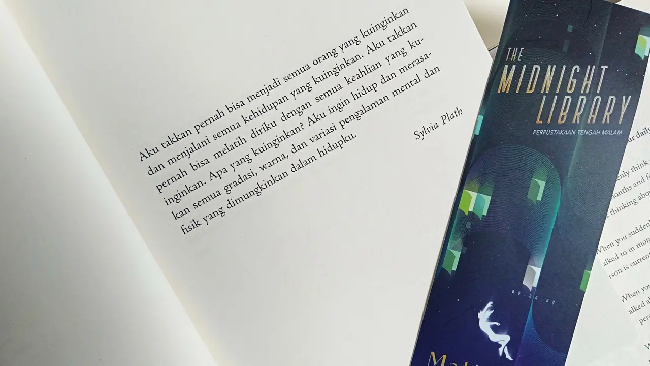 Review Buku Novel The Midnight Library Karya Matt Haig