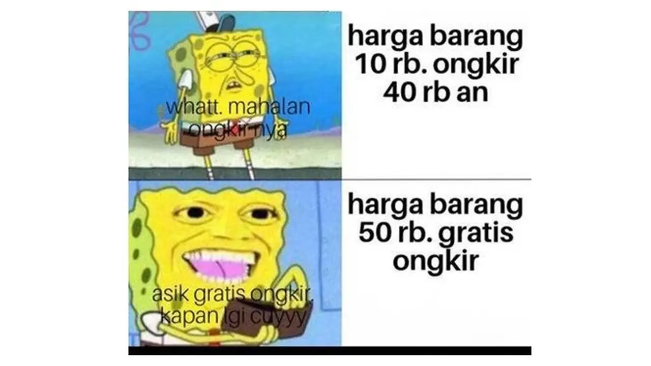 6 Meme Perhitungan Ongkos Kirim Saat Belanja Online Ini Bikin Senyum ...