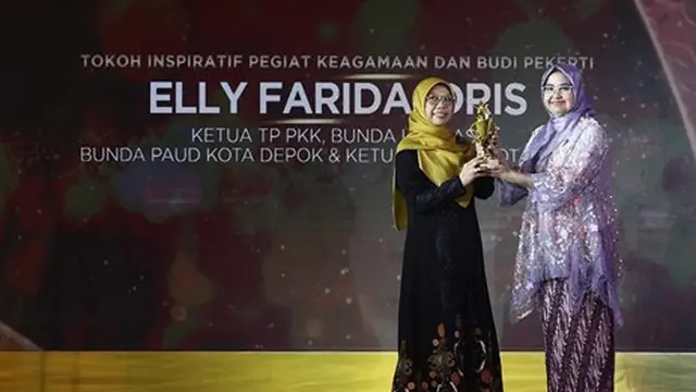 Elly Farida Idris, Istri Wali Kota Depok Dinobatkan Jadi Tokoh Inspiratif - News Liputan6.com