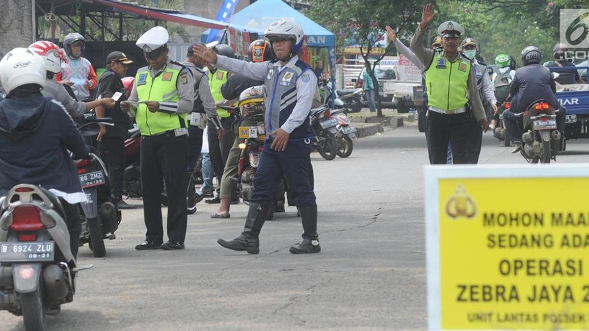 Polda Metro Jaya Gelar Operasi Zebra Mulai Hari Ini, Simak Titik-titik Lokasinya - Berita Otosia.com