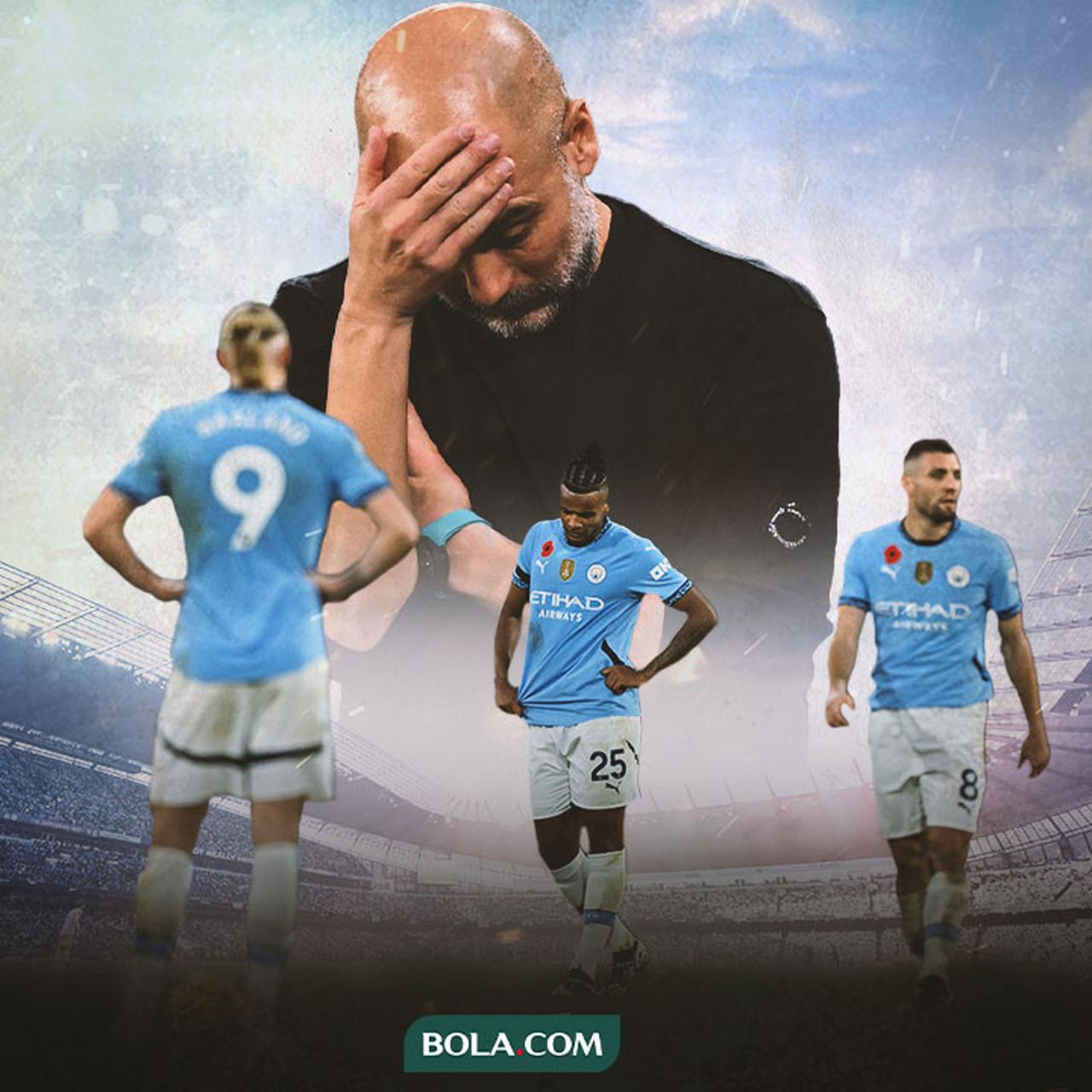 Hasil Liga Inggris: Man City Keok di Kandang Aston Villa, Pep Guardiola ...