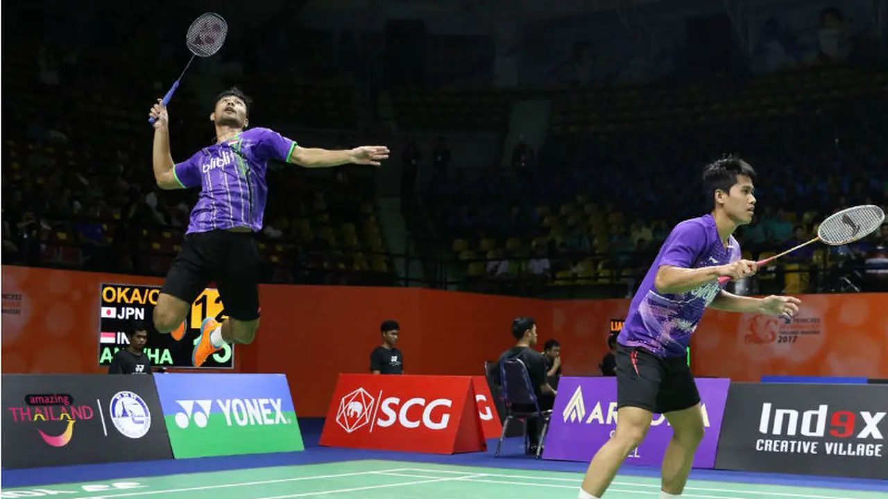 Berry / Hardianto Jadi Juara Thailand Terbuka 2017 - Ragam Bola.com