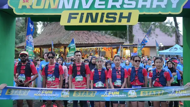 Mengintip Serunya Lari Keliling Lereng Merapi - Regional Liputan6.com