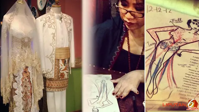 Merried 12-12-12, Jane Shalimar Pamer Kebaya Nikah - ShowBiz Liputan6.com