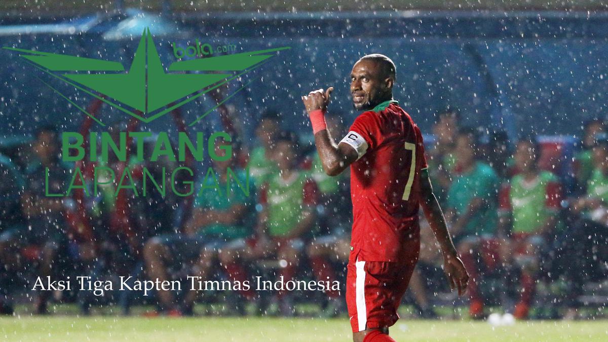 Foto: Aksi 3 Kapten Timnas Indonesia di Maguwoharjo - Indonesia Bola.com