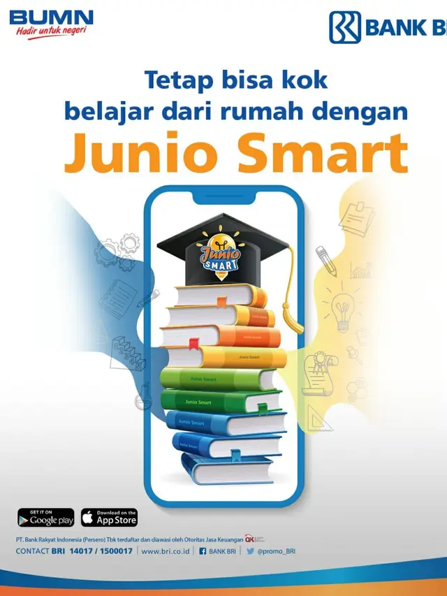 Study From Home, BRI Berikan Solusi Pintar Melalui Aplikasi Junio Smart - Bisnis Liputan6.com