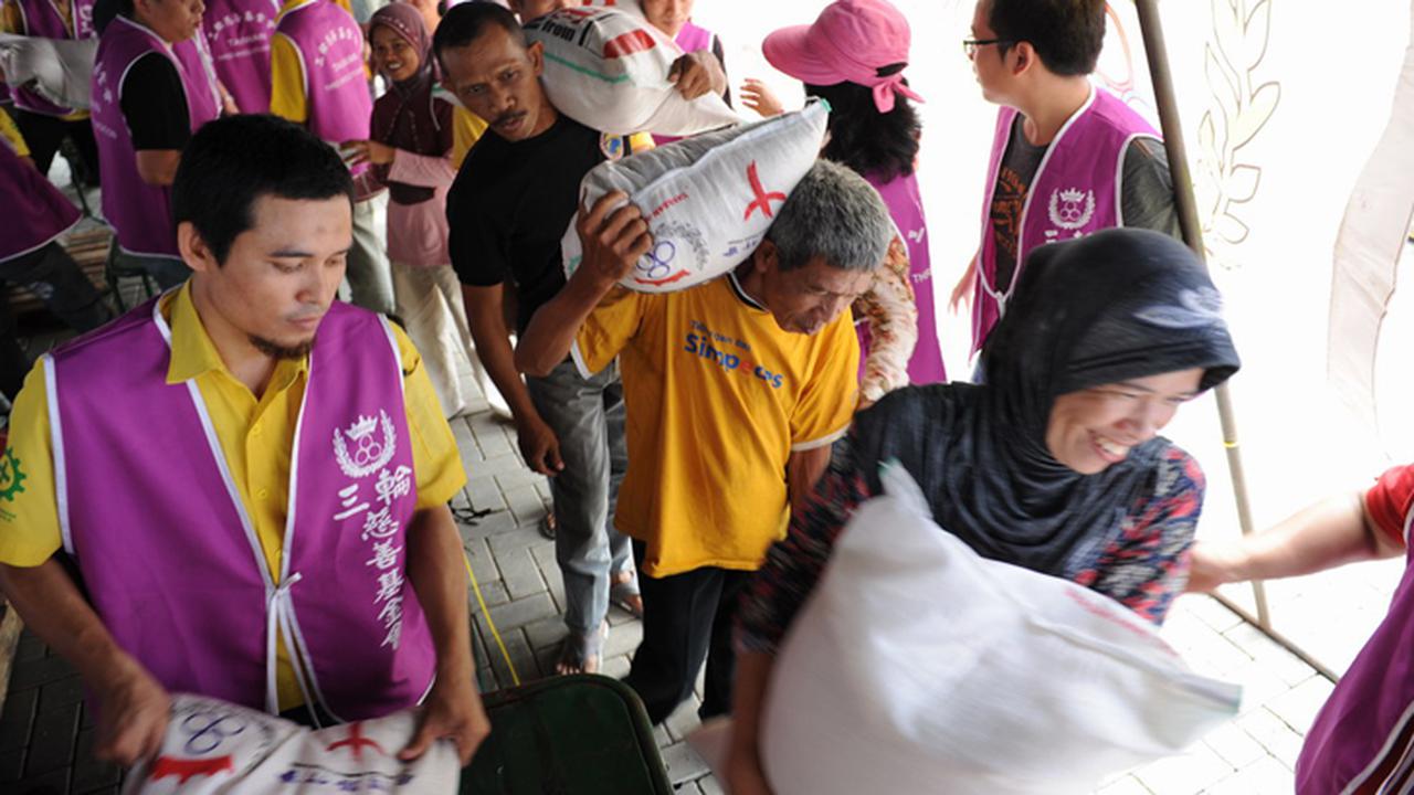Taiwan Bantu 200 Ton Beras ke Indonesia