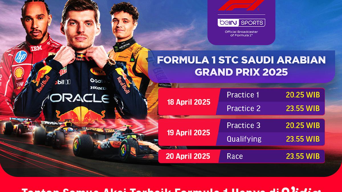 Jadwal dan Link Streaming Round 5 Formula 1 STC Saudi Arabian Grand ...