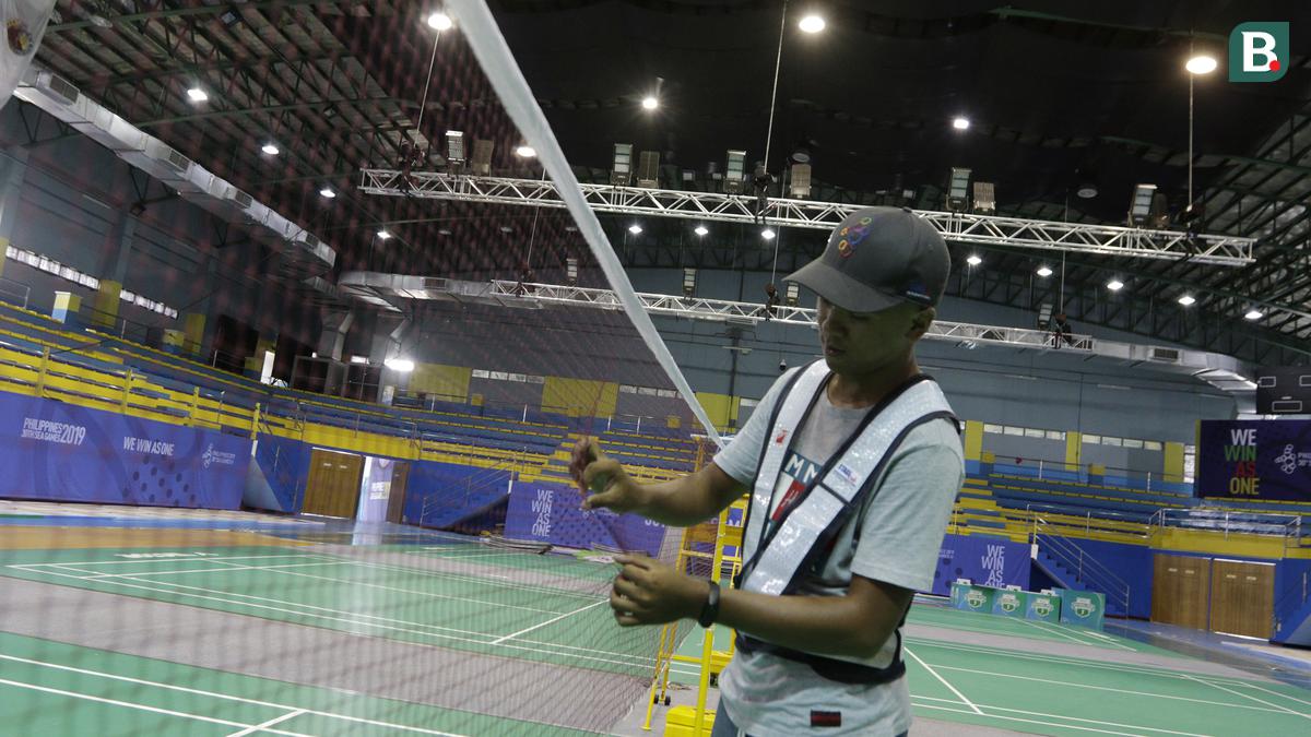 Memantau Venue Bulutangkis SEA Games 2019 di Muntinlupa Sports Center ...