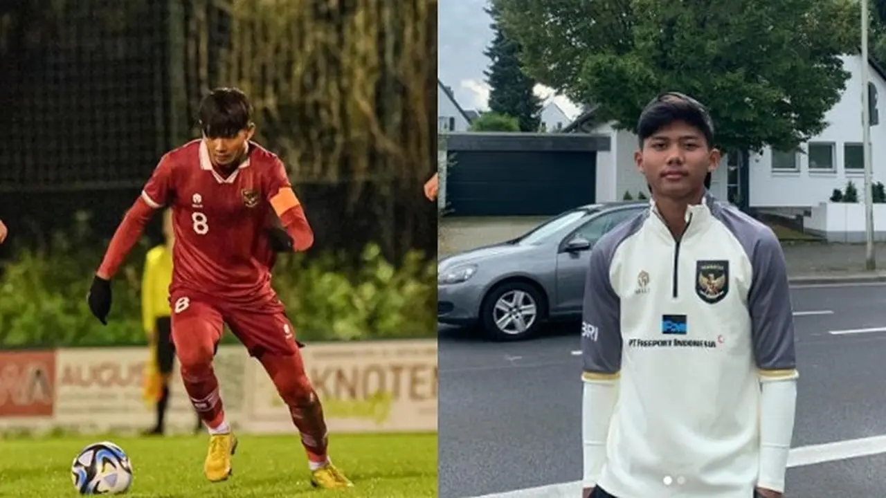 6 Potret Arkhan Kaka, Pemain Timnas U-17 Catat Sejarah Cetak Gol ...