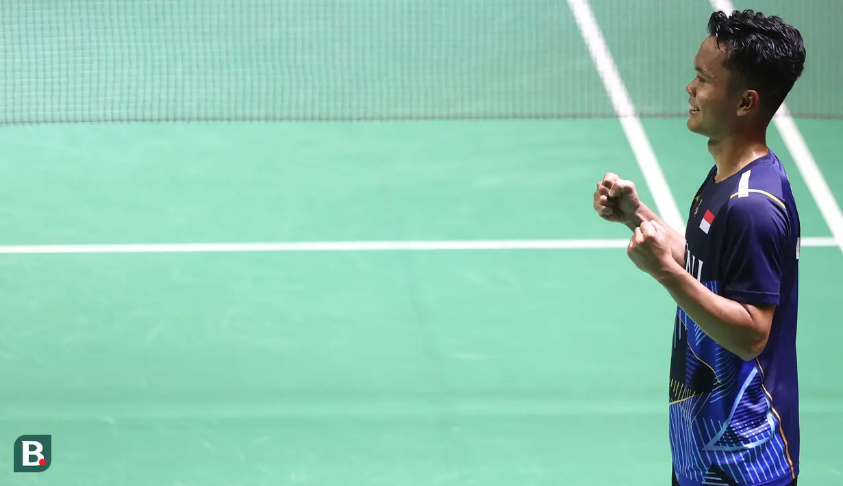 Foto: Jadi Satu-satunya Wakil Tersisa di Tunggal Putra, Anthony Sinisuka Ginting Melaju ke ...