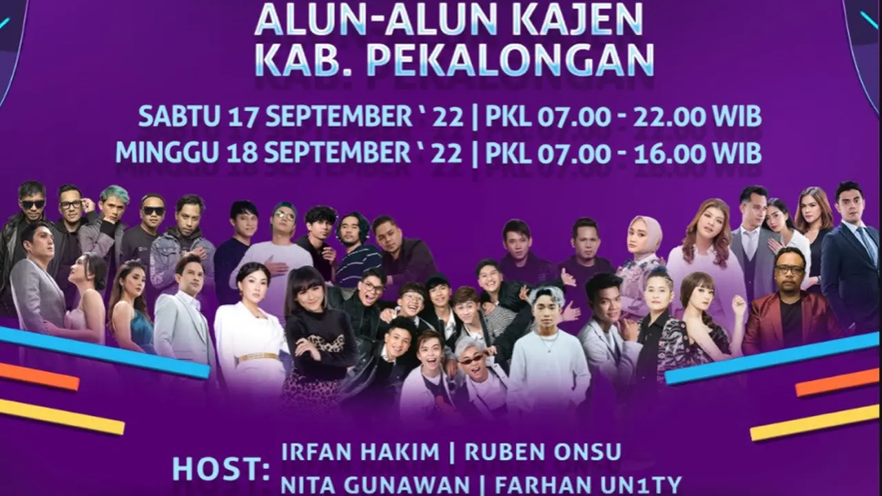 Karnaval SCTV Sambangi Pekalongan dengan Sederet Selebritis Kenamaan ...