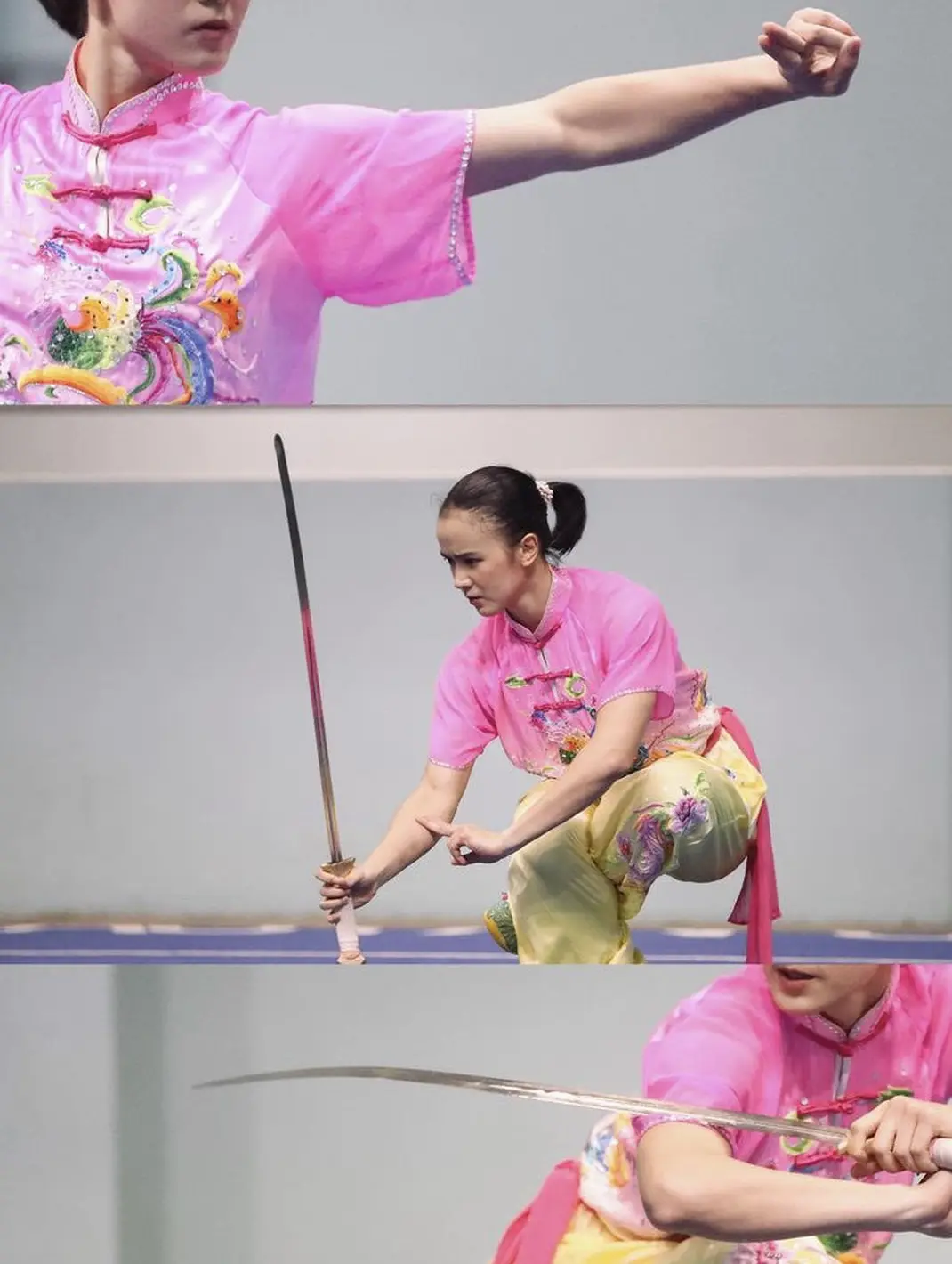 10 Pesona Tampilan Nandhira Mauriskha Dewi Wushu Indonesia Peraih