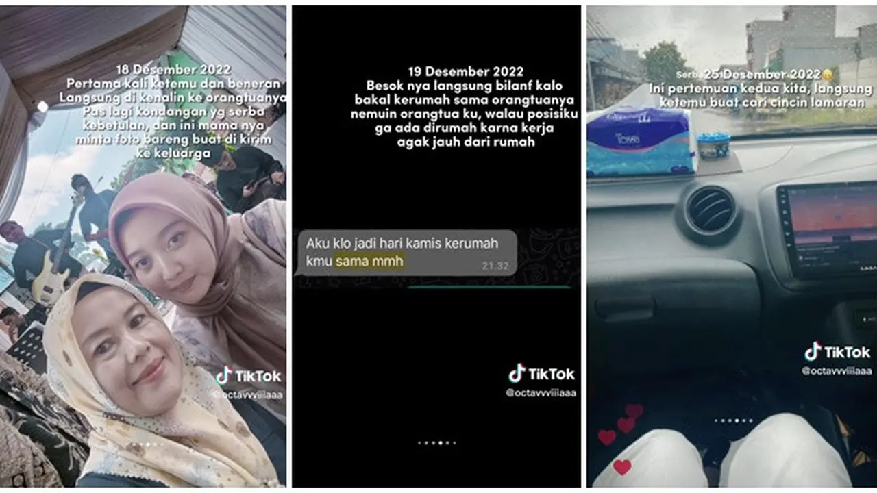 Kenal 2 Minggu Langsung Dilamar, Momen Lamaran Wanita Ini Bikin Baper ...
