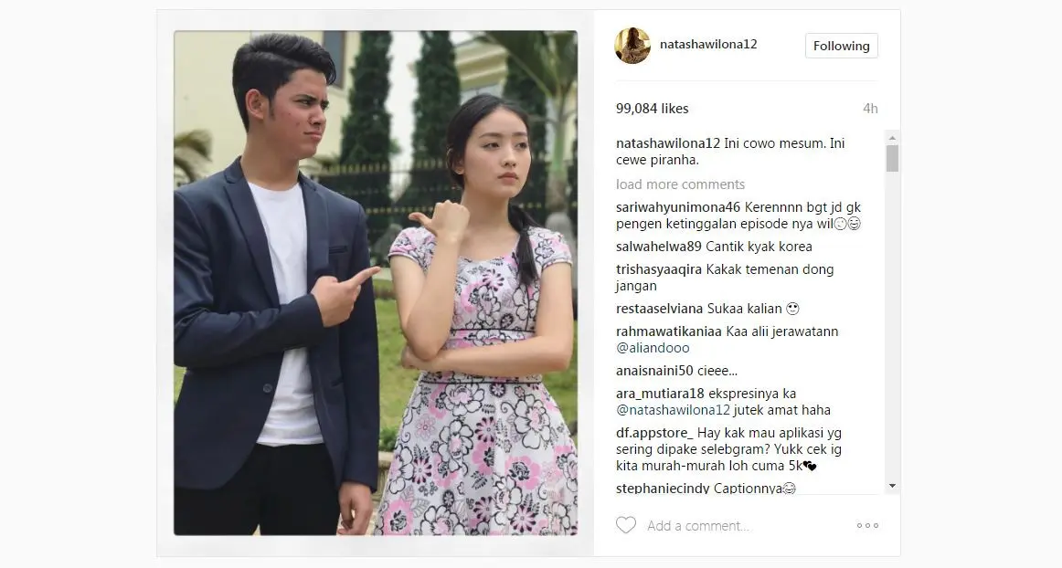 Aliando Syarief Sebut Natasha Wilona Cewek Piranha - ShowBiz Liputan6.com