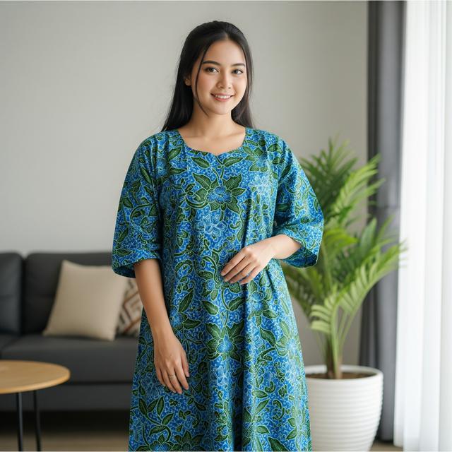 8 Model Daster Batik Terbaru 2025, Tampil Cantik Elegan Meski di Rumah