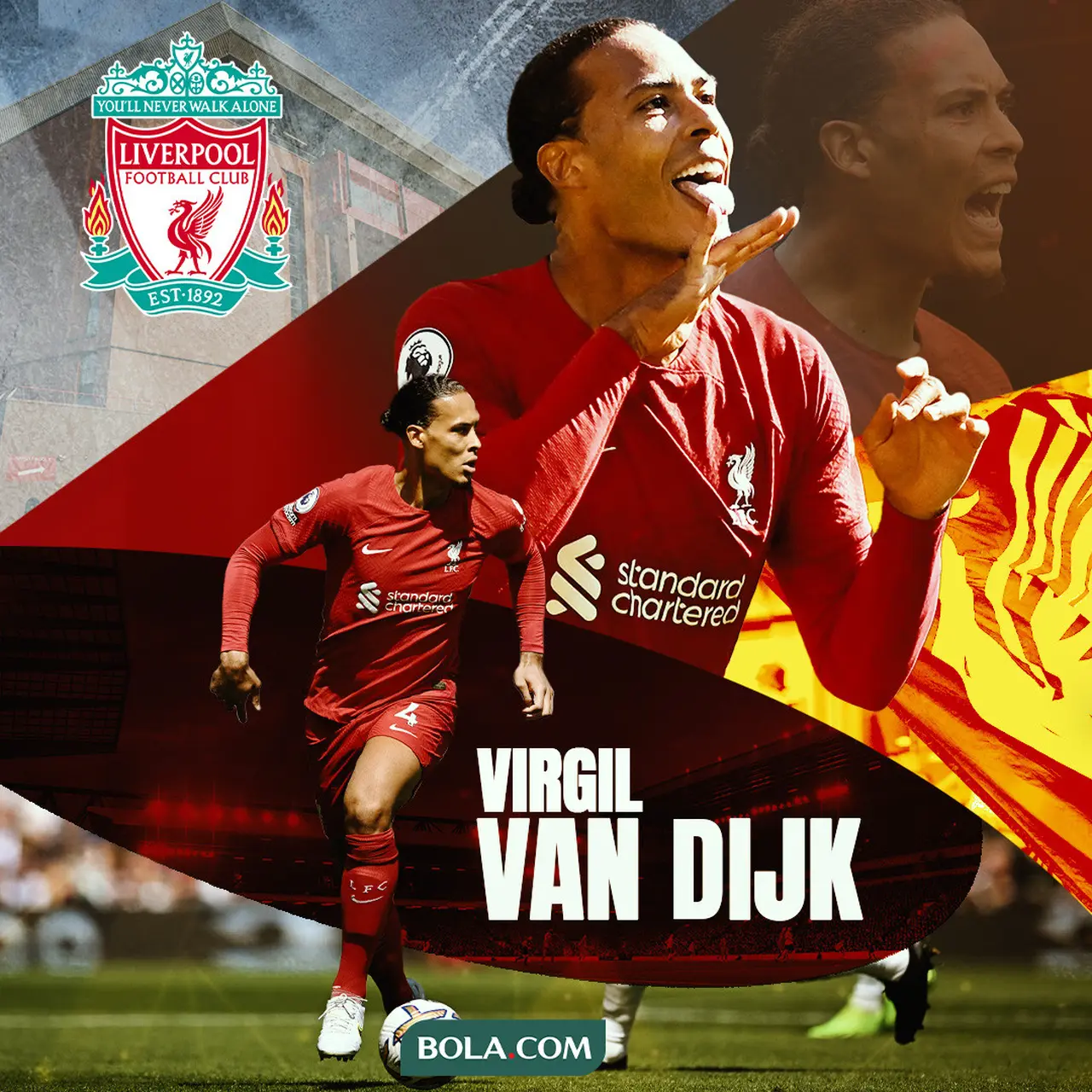 2 Ambisi Besar Virgil Van Dijk: Perpanjang Kontrak di Liverpool dan ...
