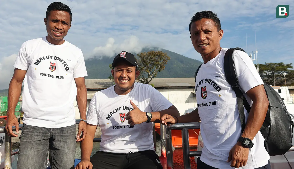 Foto: Menikmati Perjalanan di Atas Kapal Bersama Skuad Malut United ...