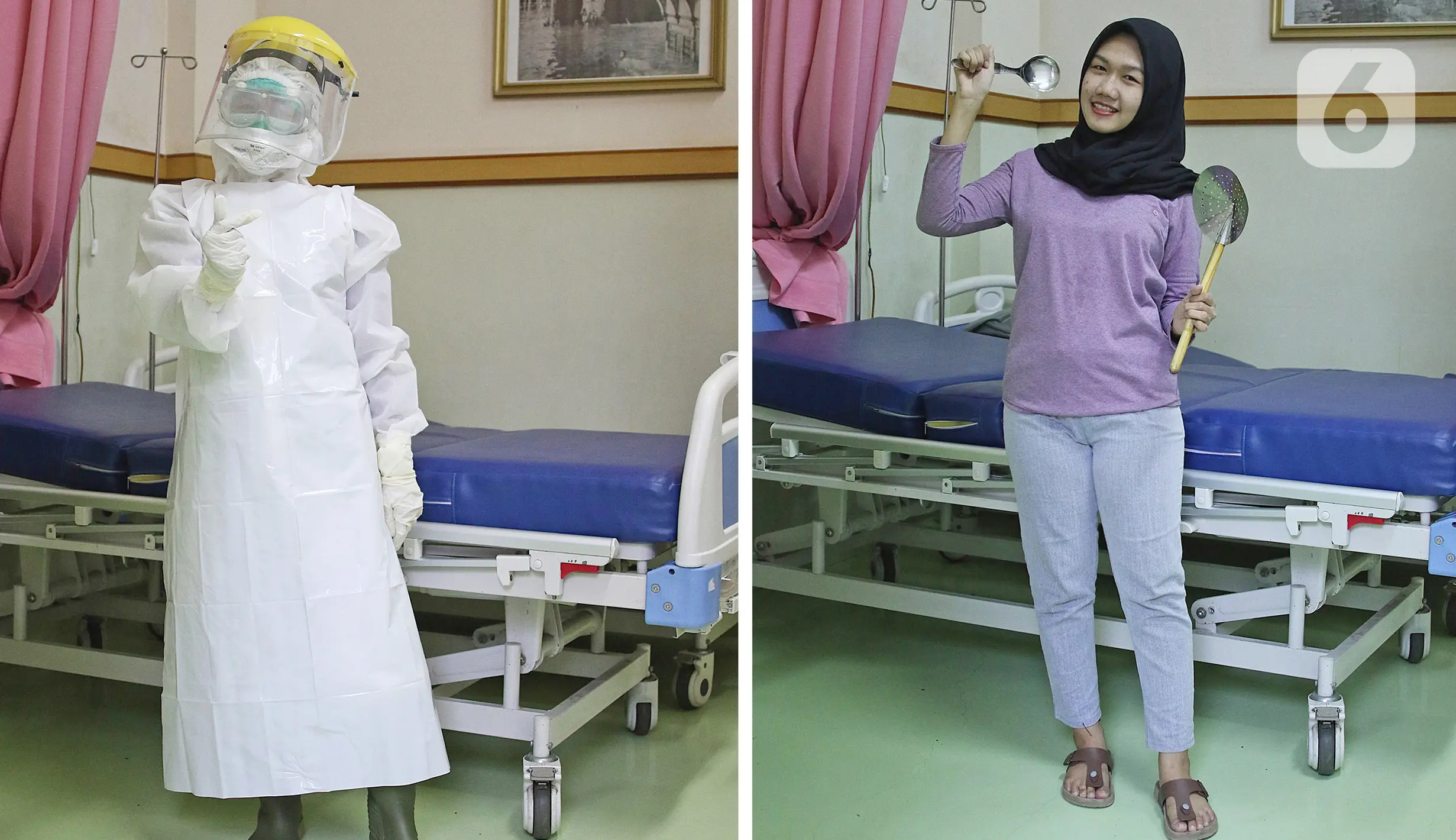 FOTO: [CERITA] Sisi Lain Tim Medis Covid-19 - Foto Liputan6.com