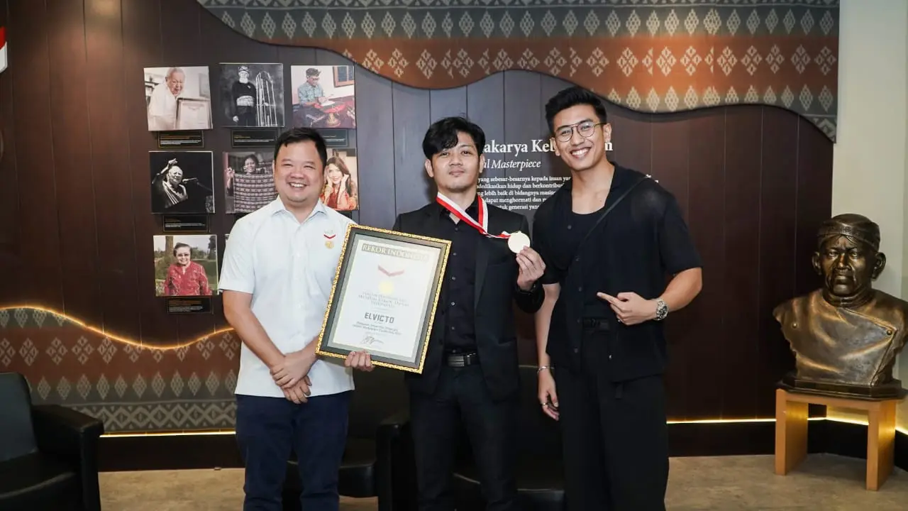 Banyu Anggoro Sukses Mecahkan Rekor MURI dengan Produk Skincare Pria ...