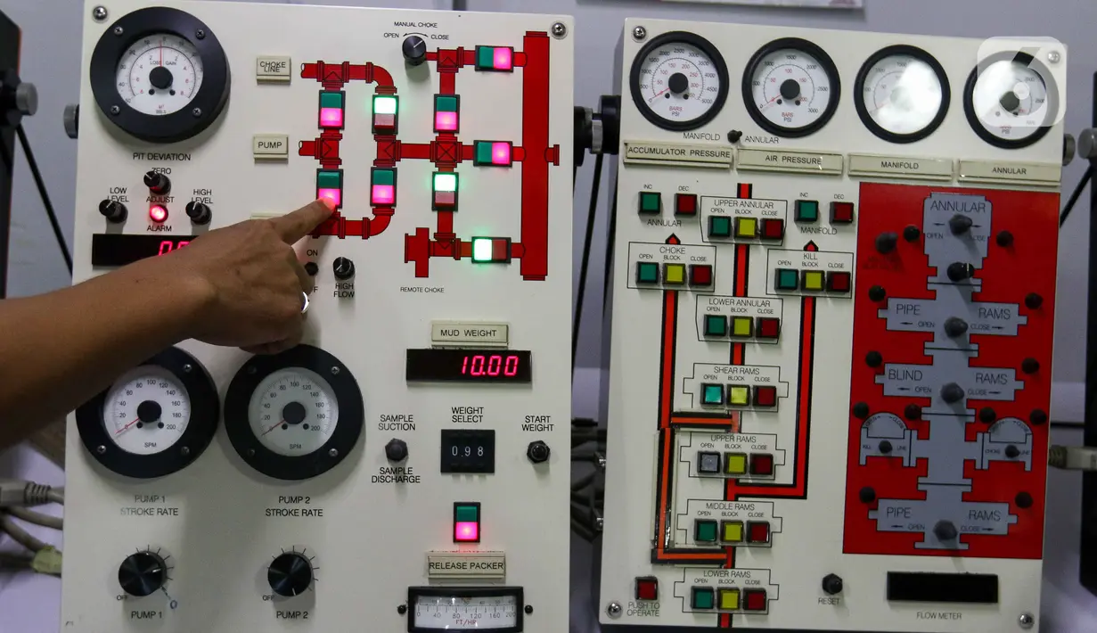 Intip Ruang Simulator Pengeboran di Indonesia Drilling Training Center ...