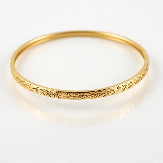 7 Tren Model Gelang Sekarang Bangle Emas 4 Gram, Fashion Modern ...