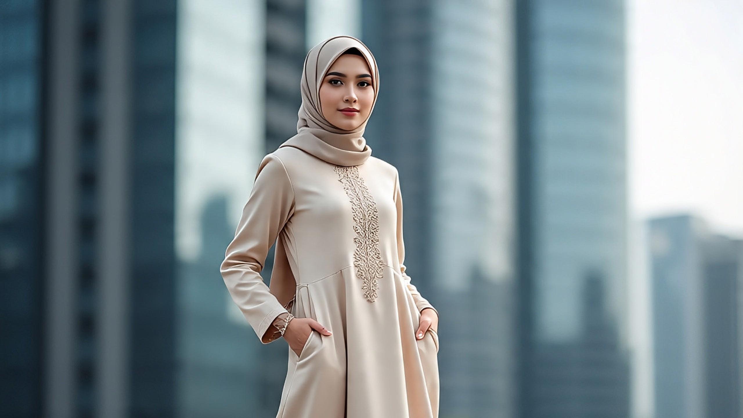 9 Jubah Wanita Model Terbaru 2025: Sentuhannya Bikin Anggun