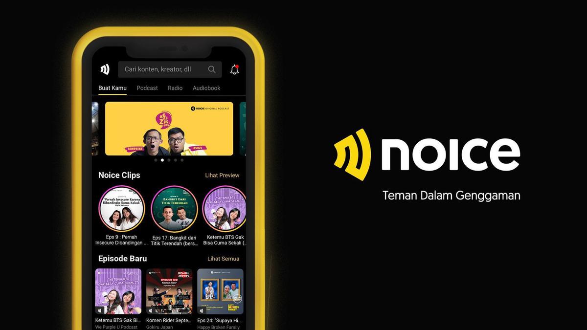 Aplikasi Noice Punya Fitur Baru Kreator Dan Pendengar Bisa