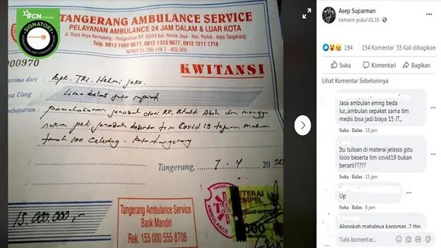 5 Contoh Kwitansi Berdasarkan Jenisnya, Ini Fungsi dan Komponen yang ...