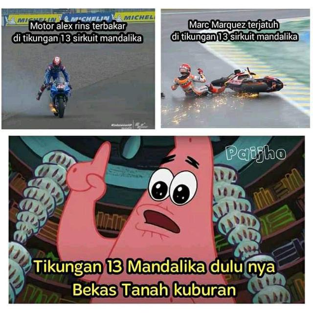 Bikin Ngakak, 11 Meme MotoGP Mandalika 2022 yang Bisa Jadi Obat Rindu ...