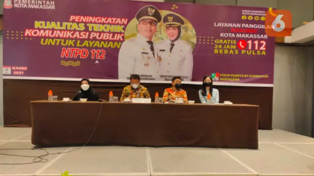 Tingkatkan Kualitas Pelayanan Publik, Diskominfo Makassar Gelar Pembekalan NTPD 112 - Regional ...