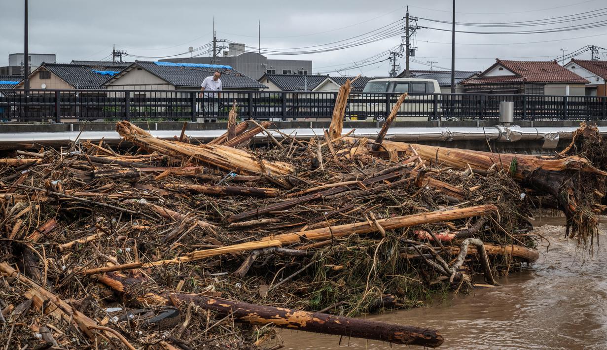 Penampakan Kota Wajima Jepang Pasca-Terjangan Banjir Bandang