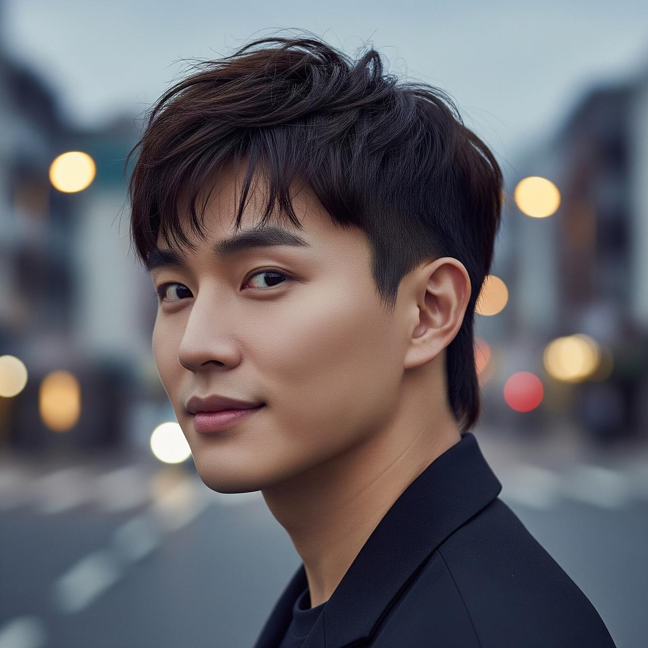 7 Model Rambut Pria Korea Mullet Pendek yang Jadi Favorit di 2025, Siap ...