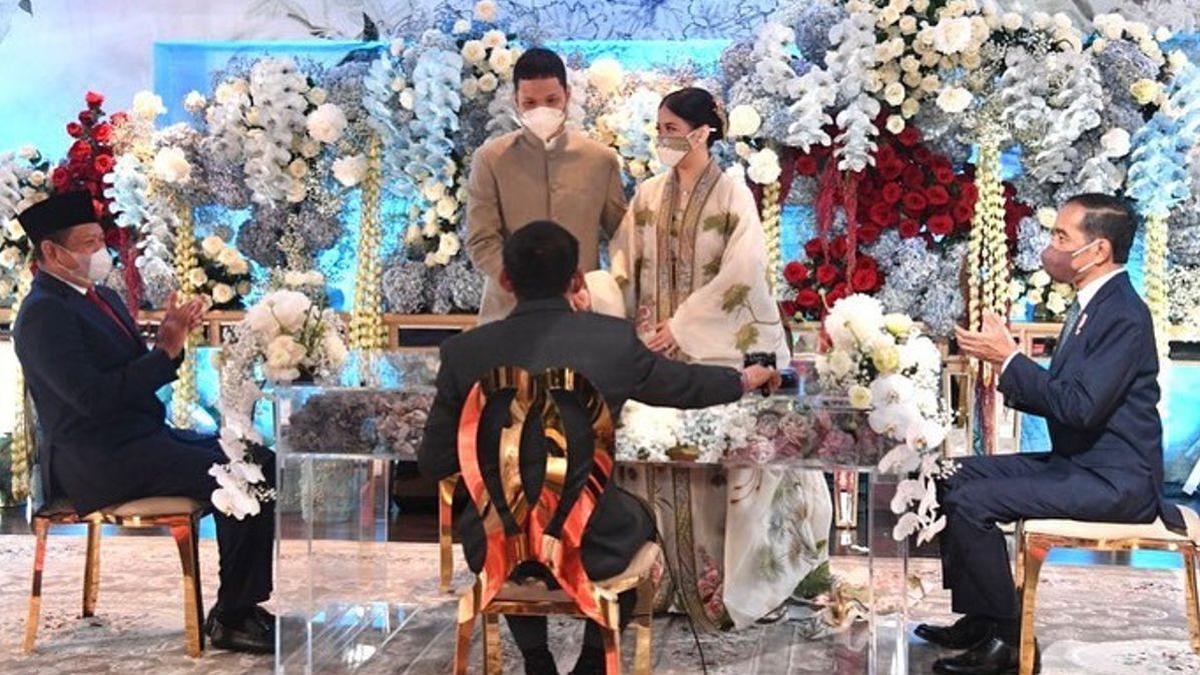 Jokowi dan Bamsoet Jadi Saksi Pernikahan Jonathan Natakusuma ...