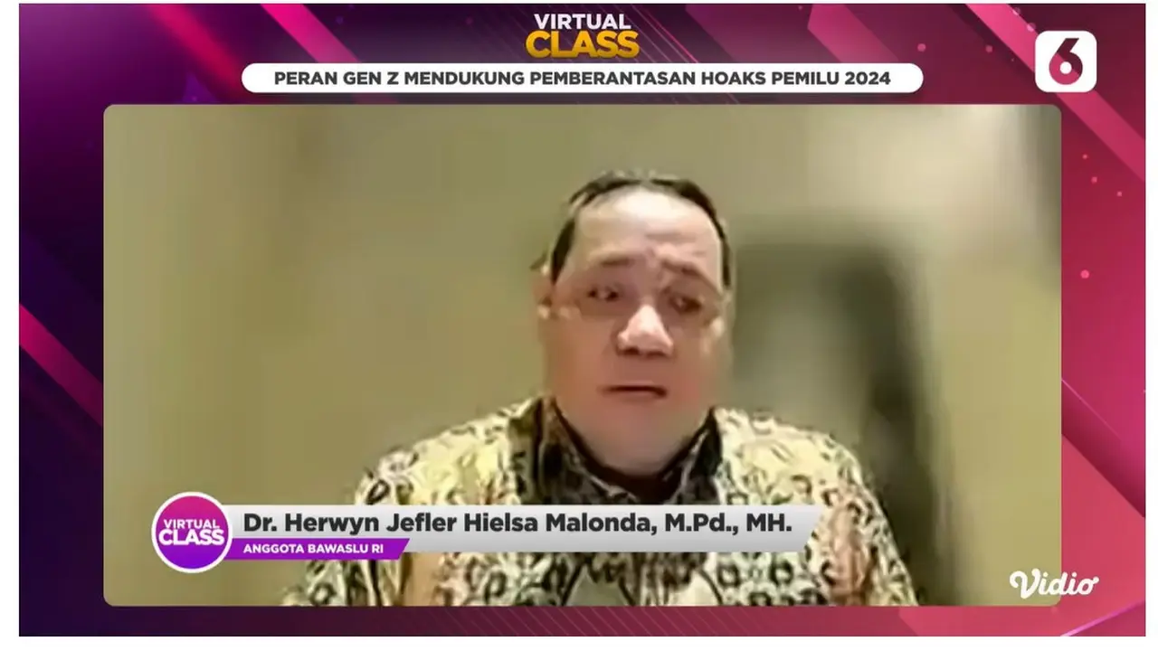 Antisipasi Maraknya Hoaks Jelang Pemilu, Bawaslu Siap Gandeng Gen Z - Cek Fakta Liputan6.com