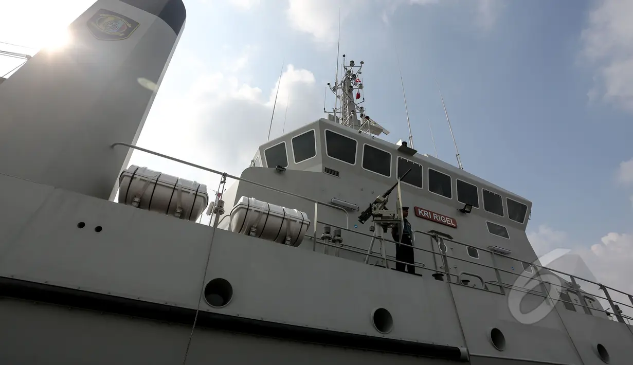 KSAL Sambut Kedatangan Kapal Survei Canggih KRI Rigel 933 - Foto ...